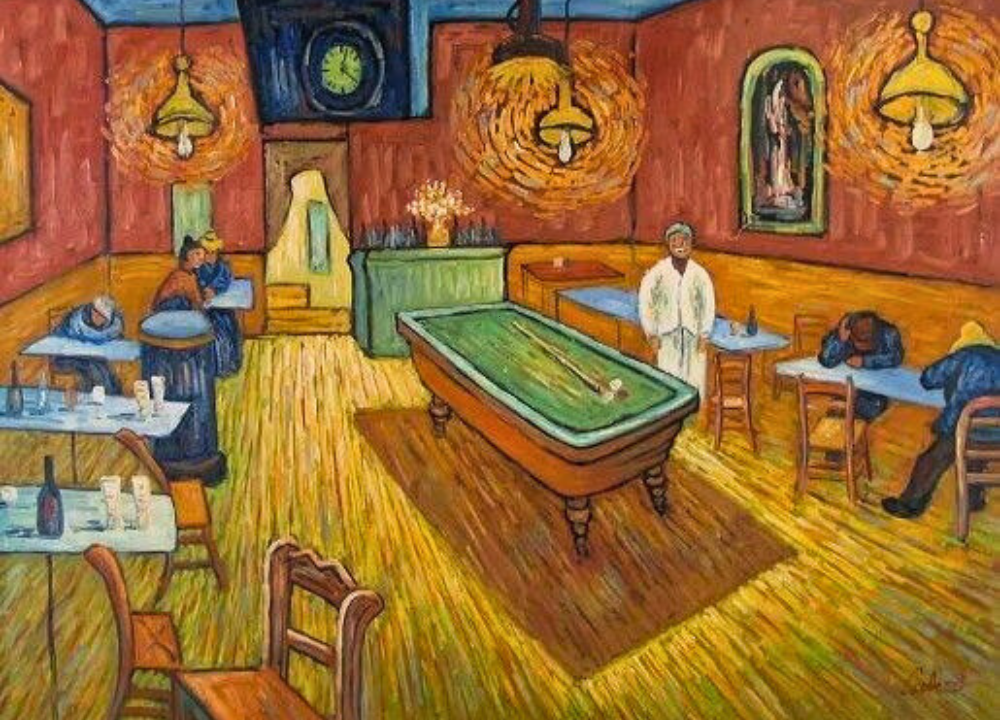 The Night Cafe - Vincent van Gogh - Eternal3D Blog